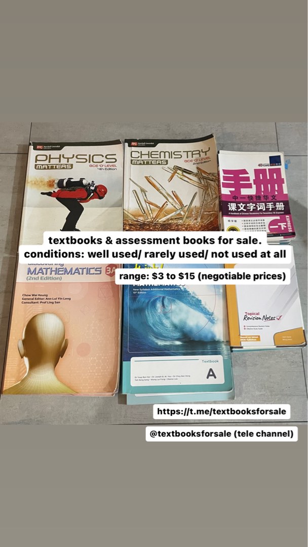 fiction, textbooks & assessment books for sale, Hobbies & Toys, Books ...