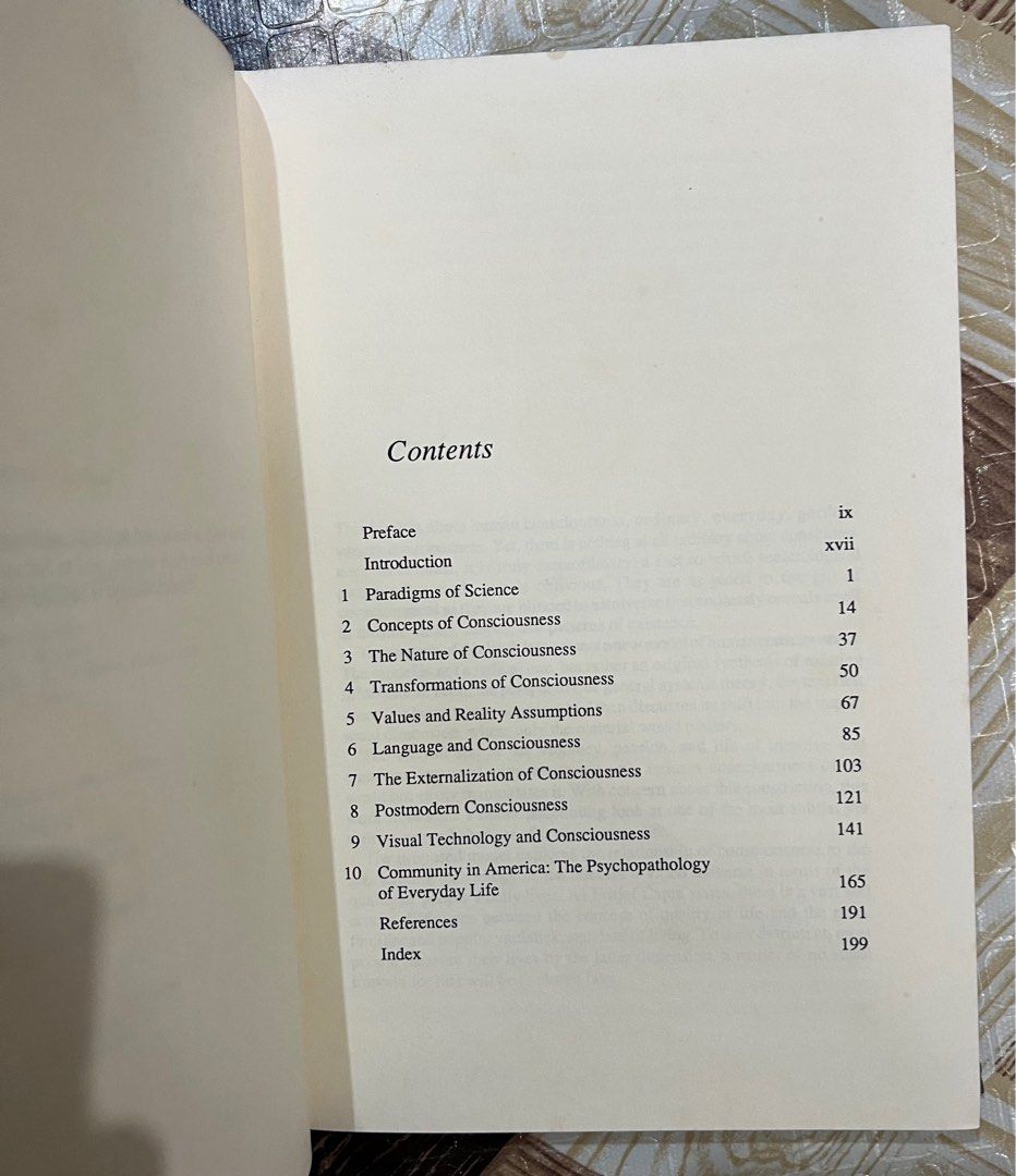 The Externalization of Consciousness and the Psychopathology of ...