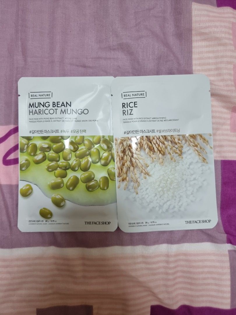 The Face Shop Masks, Beauty & Personal Care, Face, Face Care on Carousell