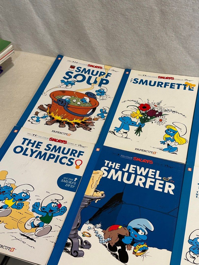 The Smurfs comic/graphic novel book (full colour), Hobbies & Toys ...