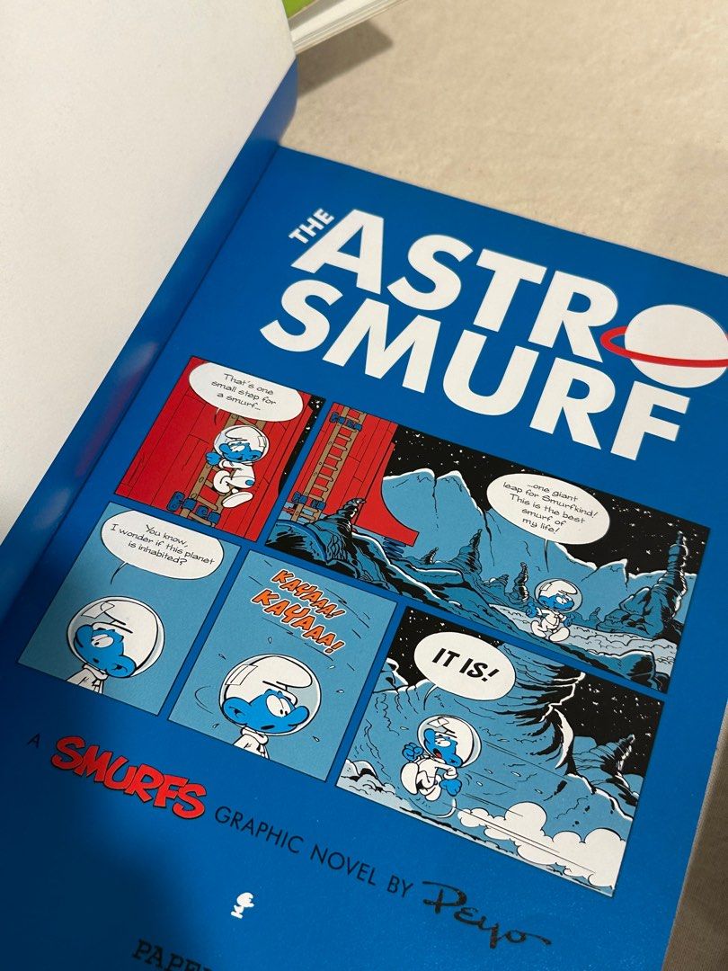 The Smurfs comic/graphic novel book (full colour), Hobbies & Toys, Books & Magazines, Comics ...