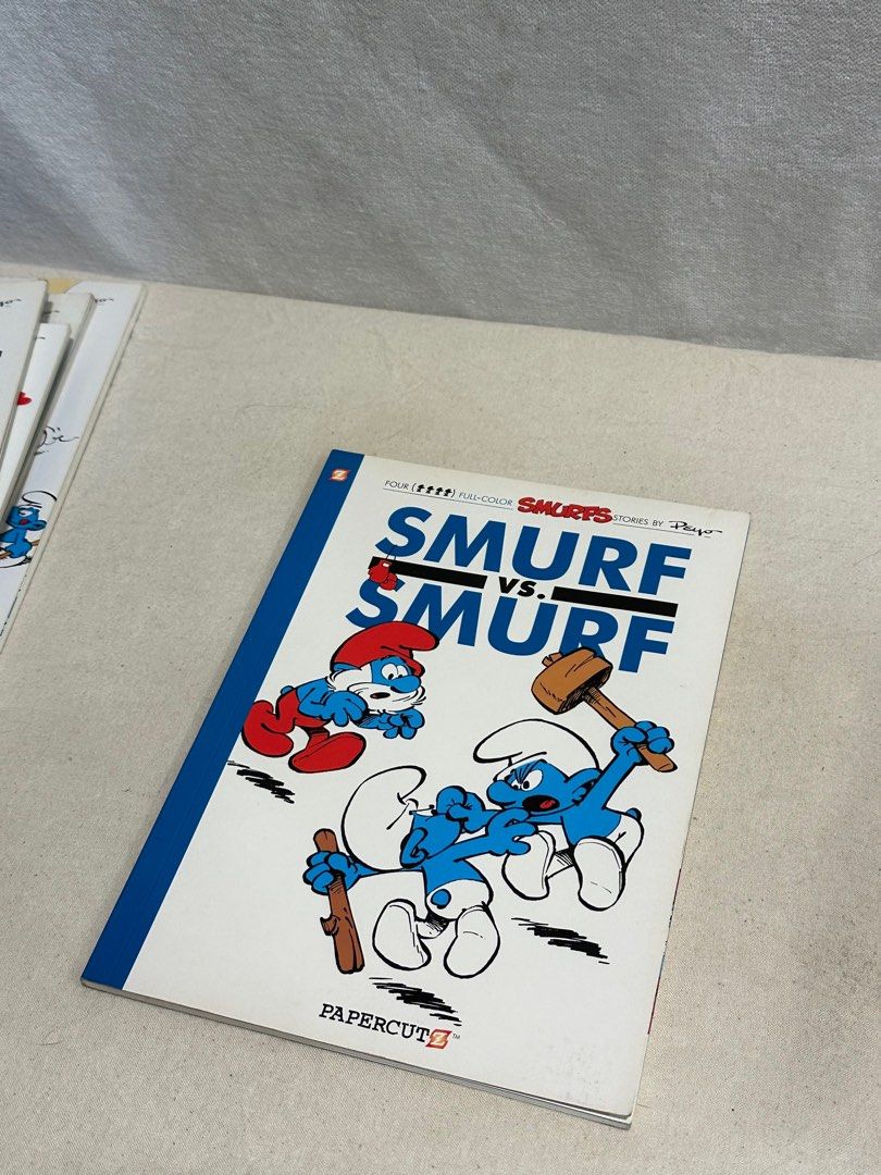 The Smurfs comic/graphic novel book (full colour), Hobbies & Toys, Books & Magazines, Comics ...