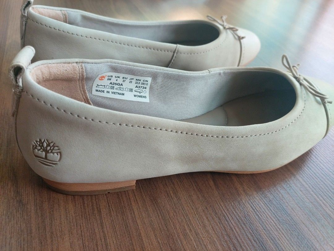 Timberland Rae Lake Ballerina flat (nubuck) -used less than 1 hour ...
