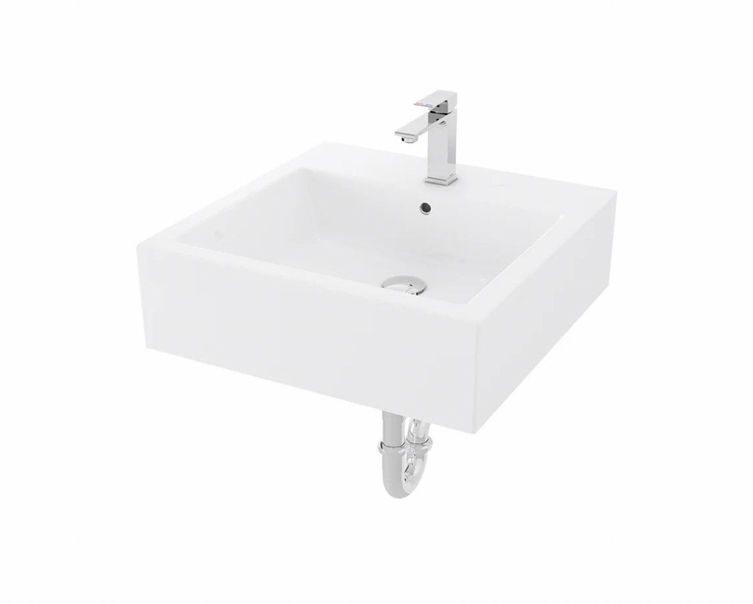 TOTO wall hung basin, Furniture & Home Living, Bathroom & Kitchen ...