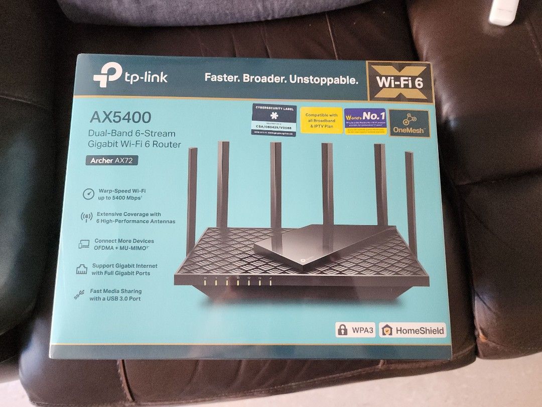 Tp link ax5400 / ax 5400 bnib, Computers & Tech, Parts & Accessories ...