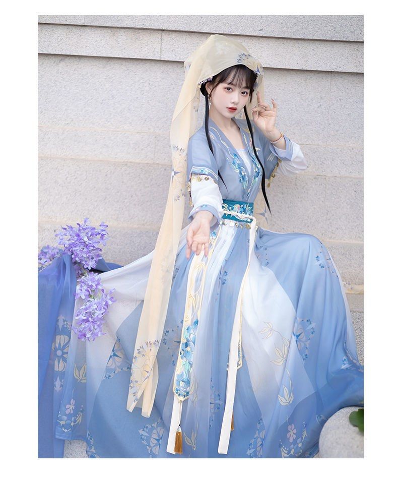Traditional Han Fu Full Set, Women's Fashion, Dresses & Sets ...