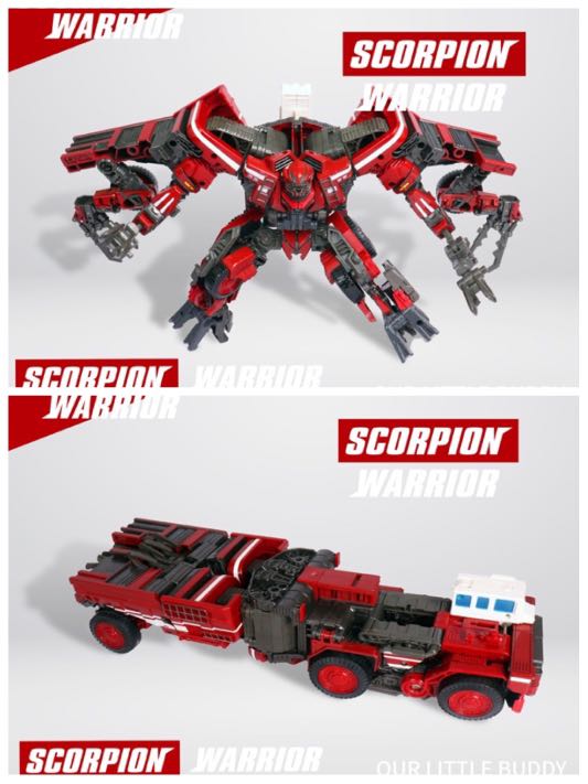 Transformers Mechanical Alliance Team - MT-07 MT07 Scorpion Warrior ...