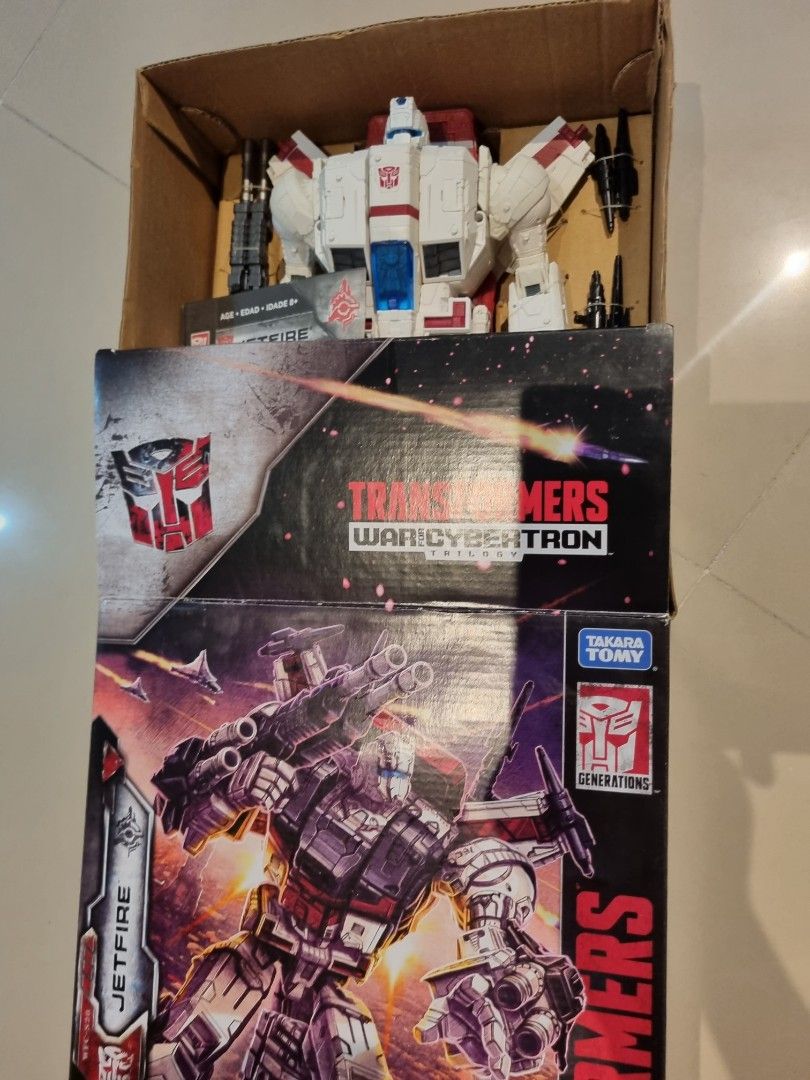 Transformers seige jetfire, Hobbies & Toys, Toys & Games on Carousell