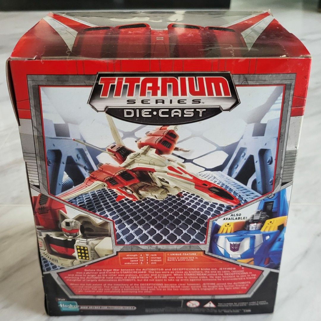 Transformers Titanium Series Die-Cast JETFIRE MISB, Hobbies & Toys ...