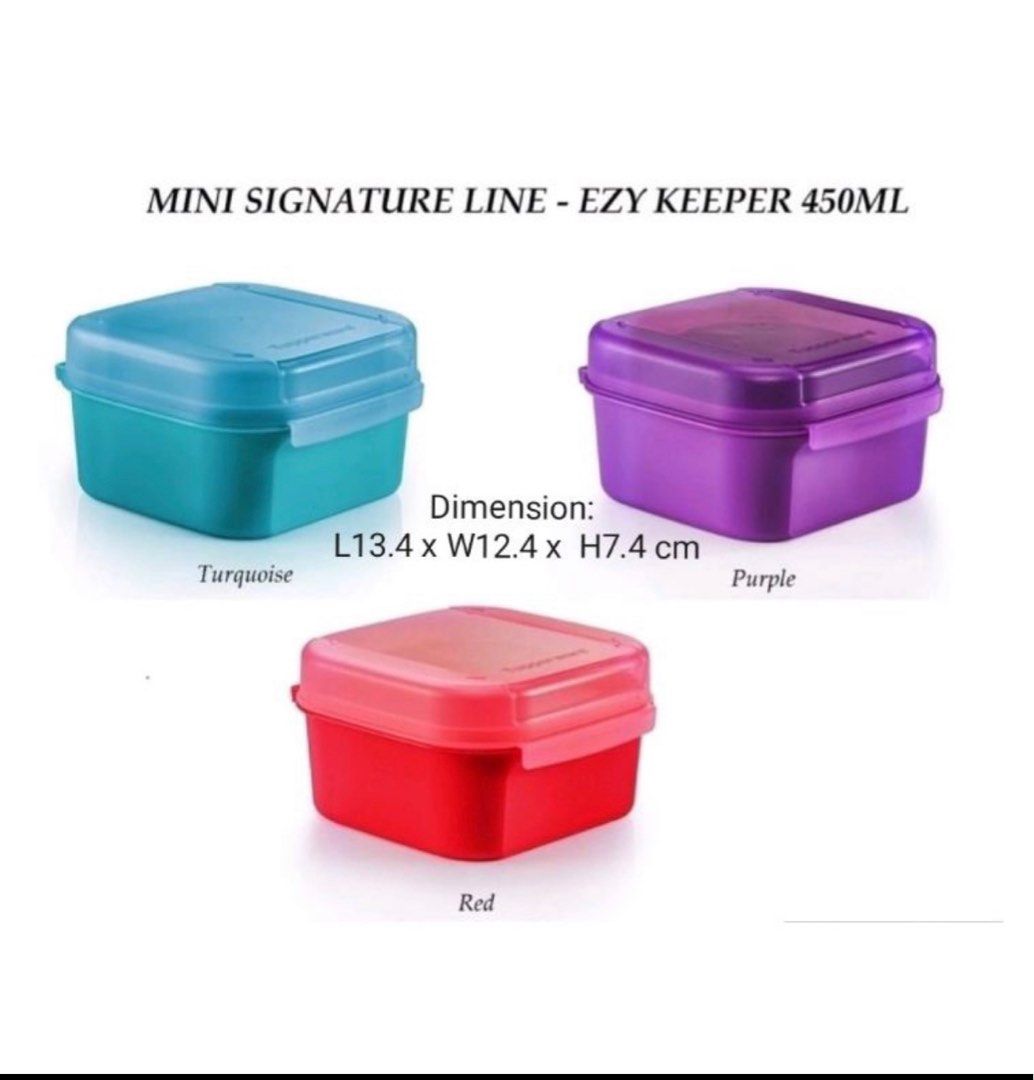 Tupperware Handy Signature Ezy keeper, Furniture & Home Living, Kitchenware & Tableware, Food ...