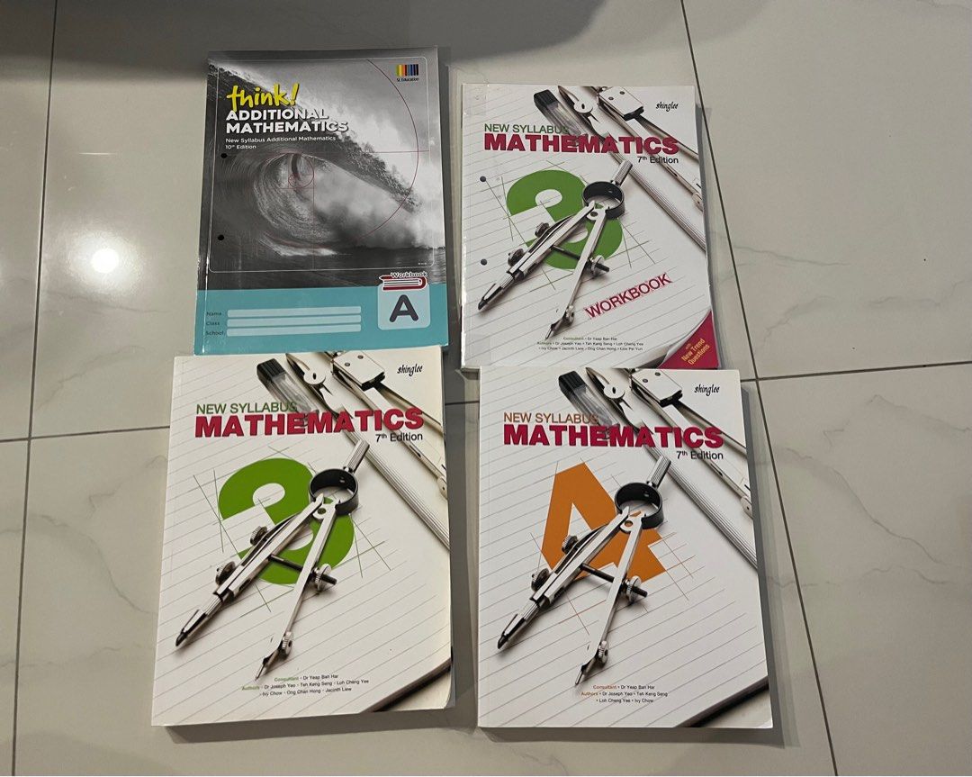 upper sec shinglee math textbook, Hobbies & Toys, Books & Magazines ...