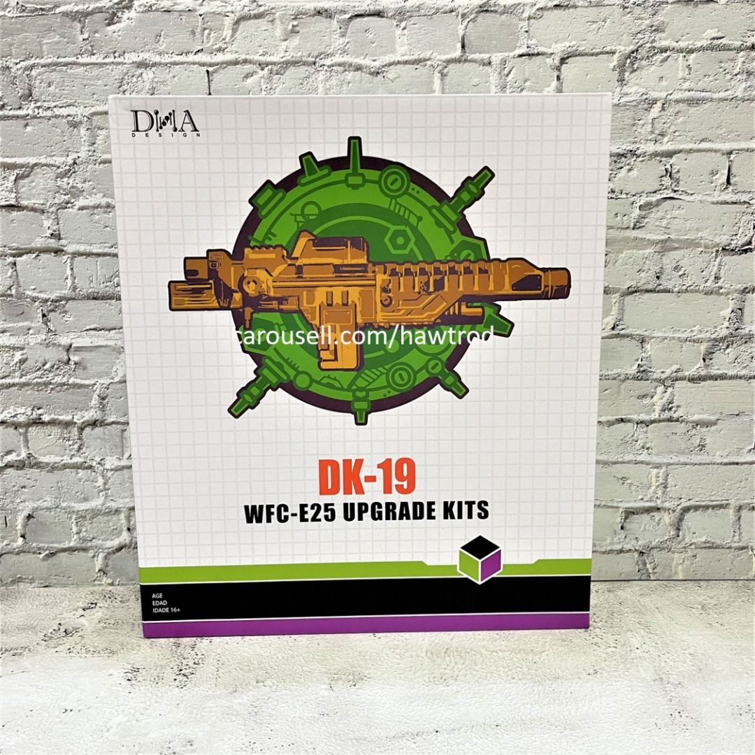 DNA Design, DK-19 upgrade kit for Earthrise Scorponok (Gun / Silver Leg ...