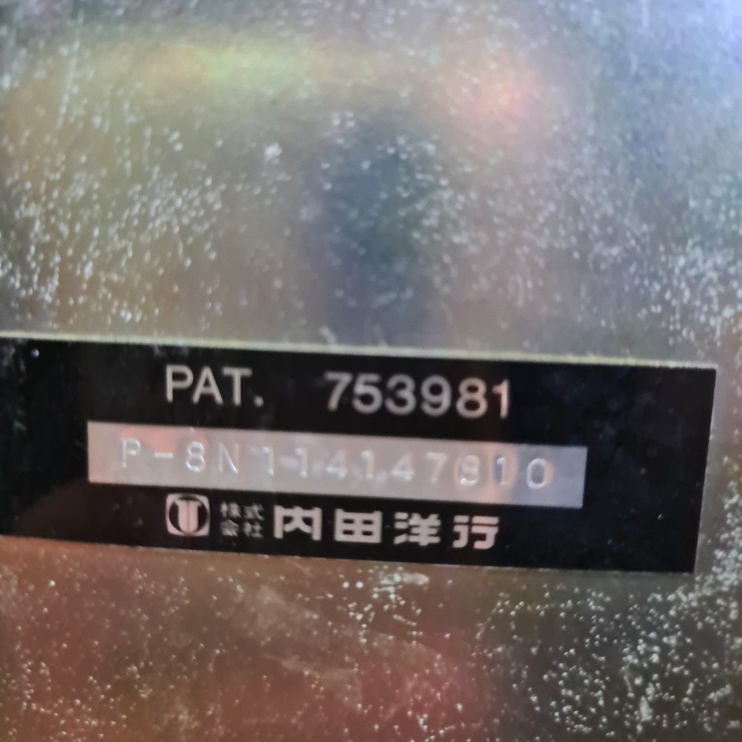 VINTAGE JAPAN ROTARY CHECK WRITER - UCHIDA P-8N (AS-IS), Furniture & Home Living, Home ...