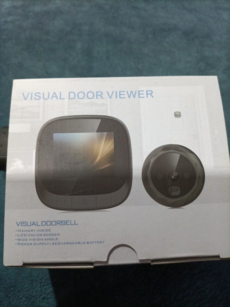 Visual Door Viewer, Furniture & Home Living, Security & Locks, Peephole ...