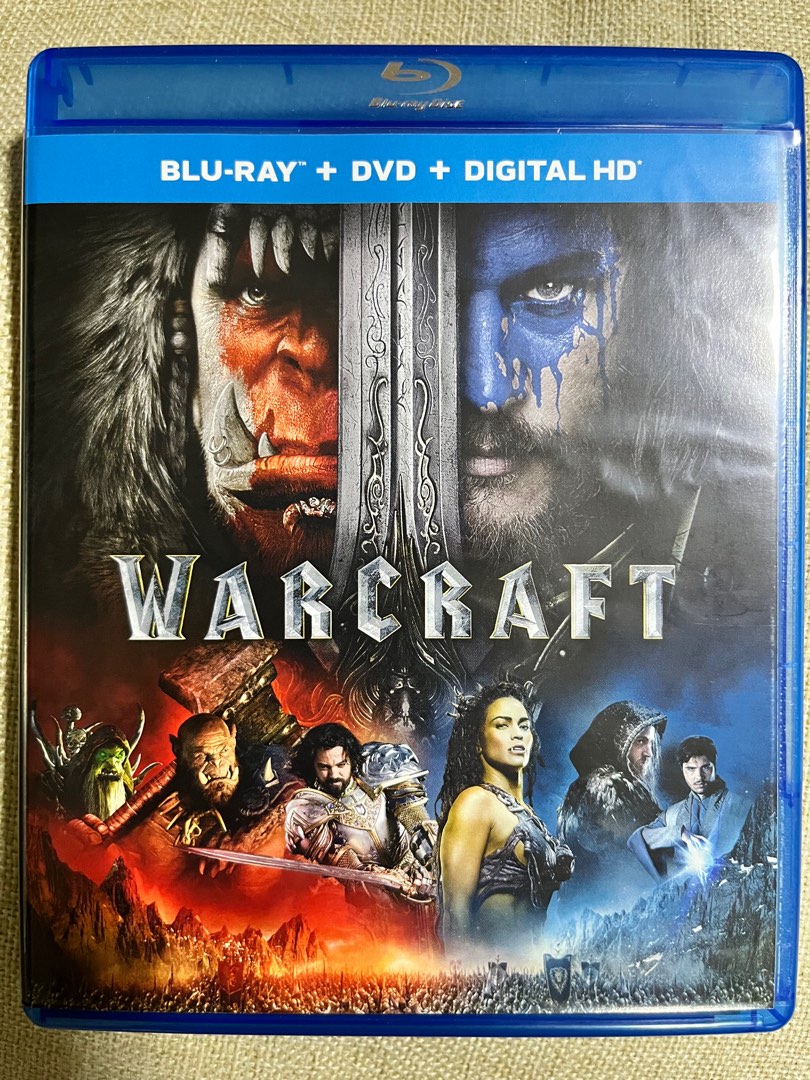 Warcraft blu ray / dvd, Hobbies & Toys, Music & Media, CDs & DVDs on ...