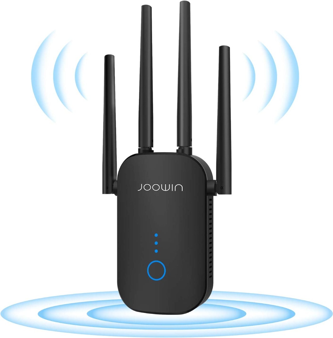 WiFi Extender, JOOWIN 1200Mbps WiFi Range Extender Wireless Repeater 2. ...