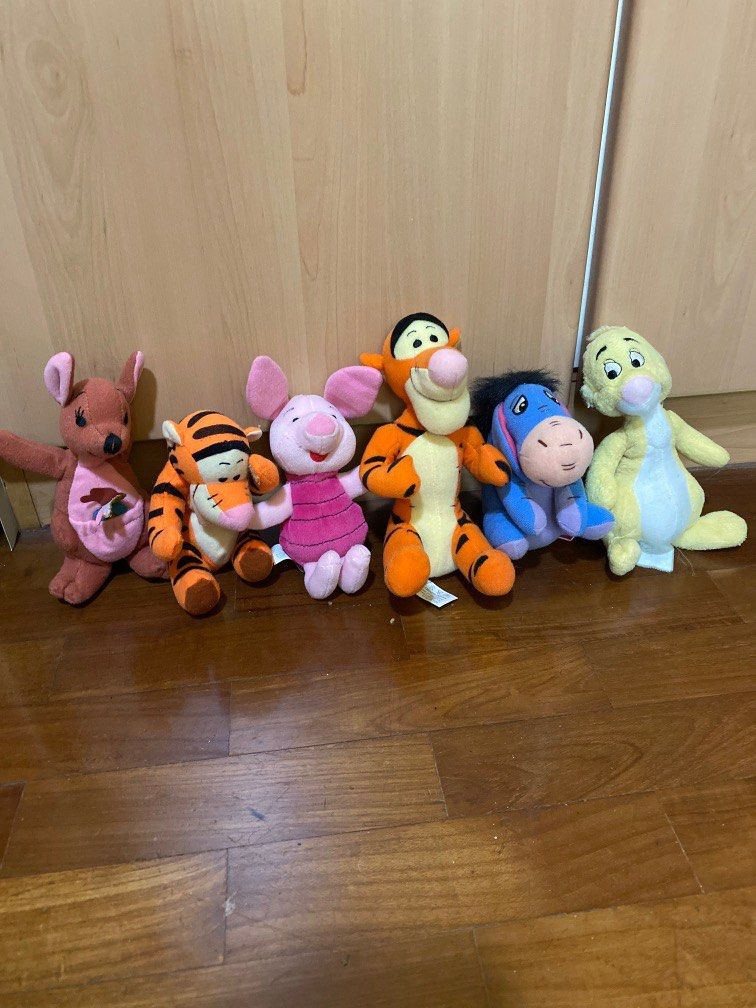 Winnie the Pooh friends toys - tigger piglet kangaroo eeyore, Hobbies ...