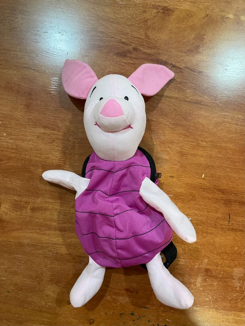Winnie the Pooh Piglet kids backpack, Hobbies & Toys, Toys & Games on ...