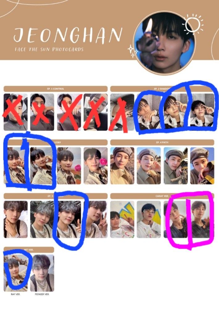 wtt jun pc fts carat version for svt pc, Hobbies & Toys, Memorabilia ...