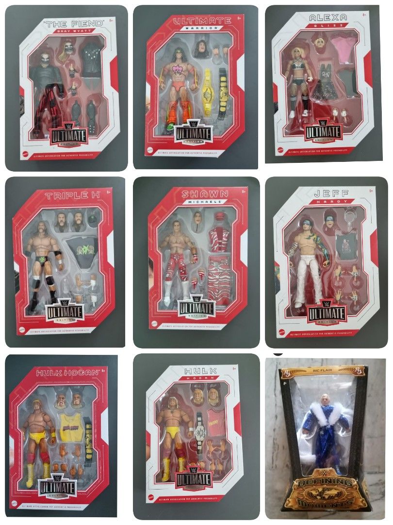 WWE Ultimate Edition Entrance Elite Angle Roode Elias Jeff Wyatt Finn ...