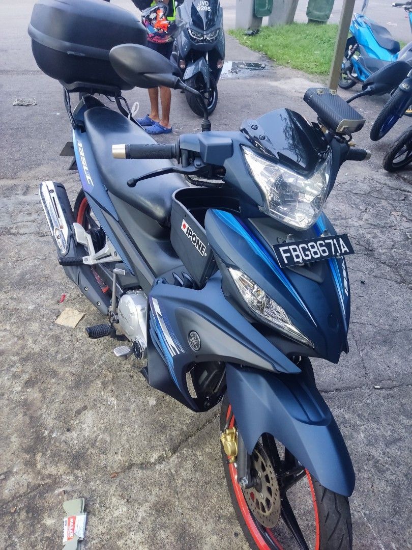 Yamaha Jupiter Mx 135 Clutchless bike COE expired Nov 2027, Motorcycles ...