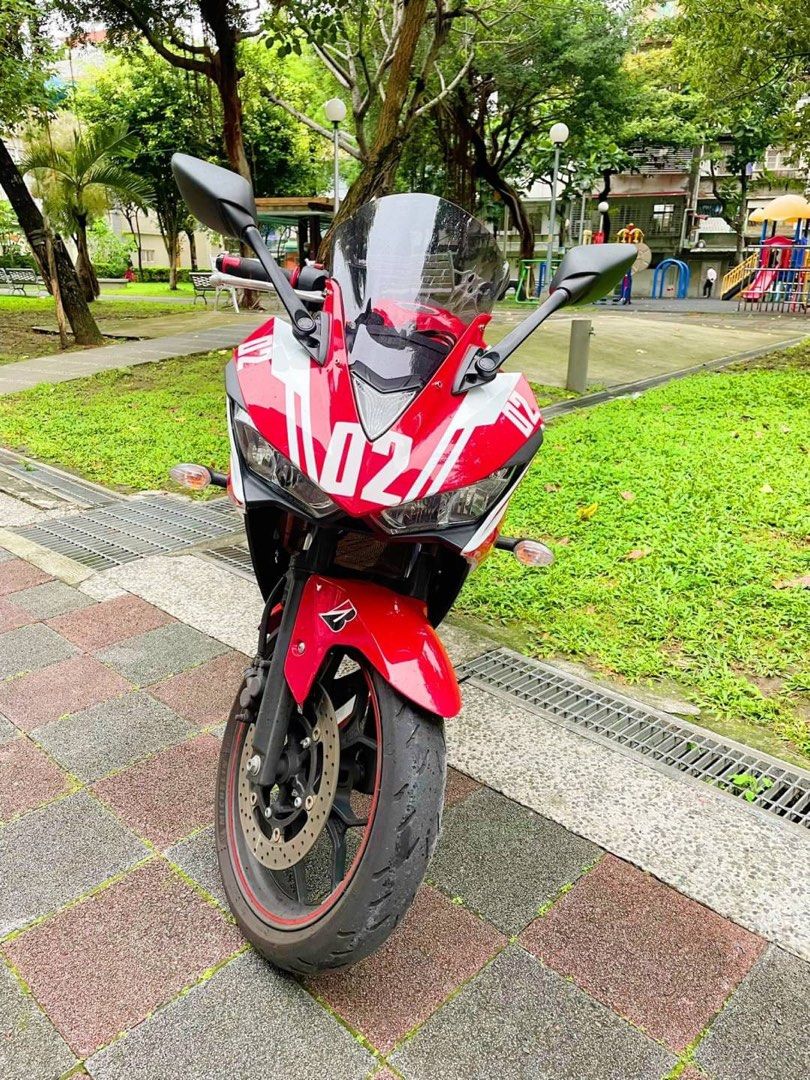 YAMAHA R3, 機車, 重機在旋轉拍賣