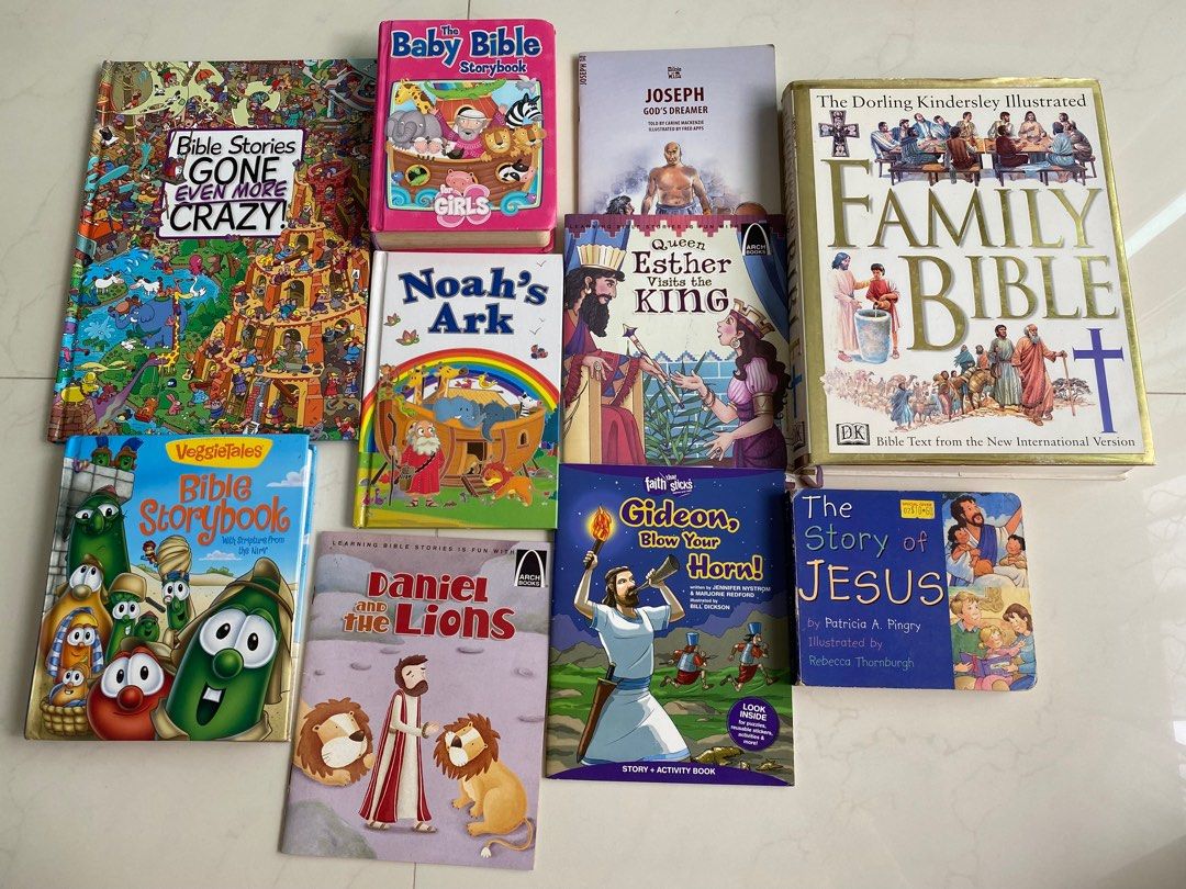 10 Bible story books bundle sale, Hobbies & Toys, Books & Magazines ...