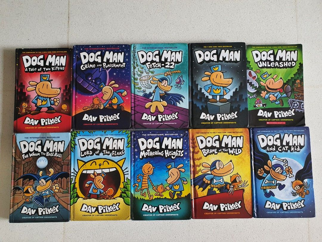 10 Dog Man comics, Hobbies & Toys, Books & Magazines, Comics & Manga on ...