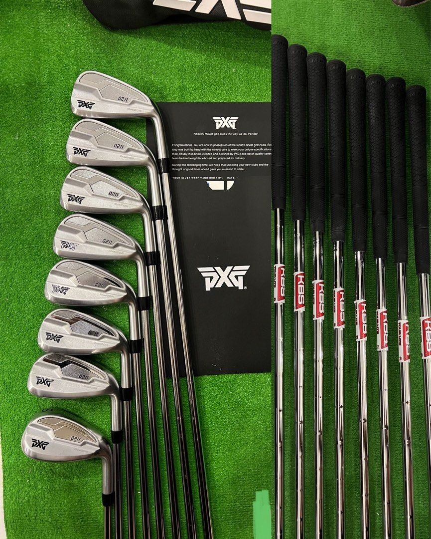 PXG 0211 DualCor (4-P, S) Irons (8 PIECES) [With KBS Tour Lite Regular ...