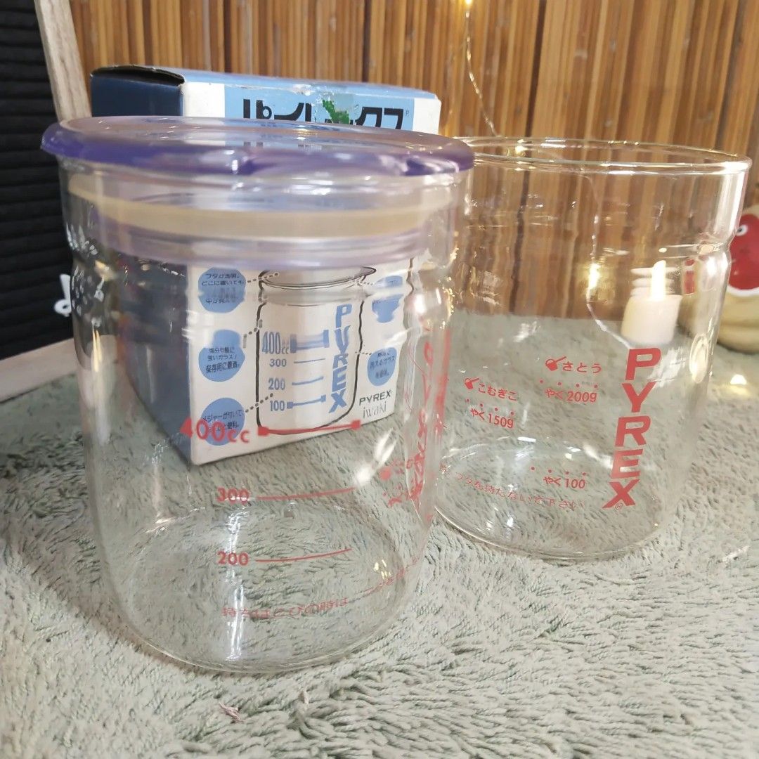 2 Pyrex Iwaki Measuring Jar, Furniture & Home Living, Kitchenware ...