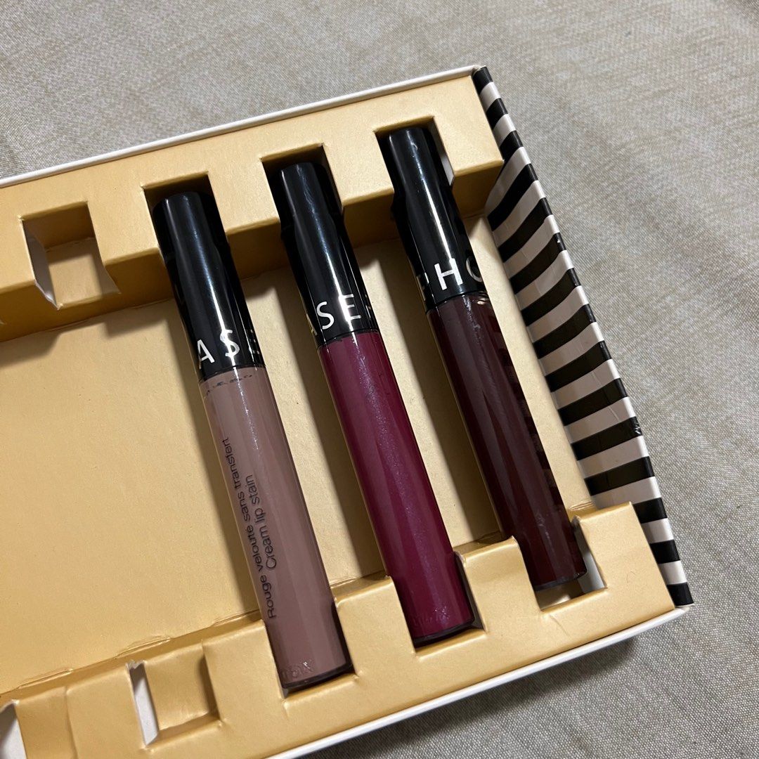 3 for $15. Sephora cream lip stain, Beauty & Personal Care, Face ...