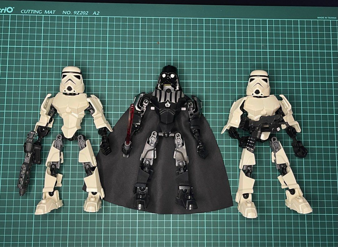 SET OF 3 - 3RD PARTY STAR WARS LEGO ULTRABUILD FIGURES, Hobbies & Toys ...