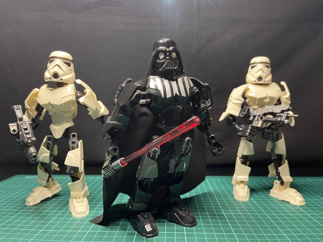 SET OF 3 - 3RD PARTY STAR WARS LEGO ULTRABUILD FIGURES, Hobbies & Toys ...