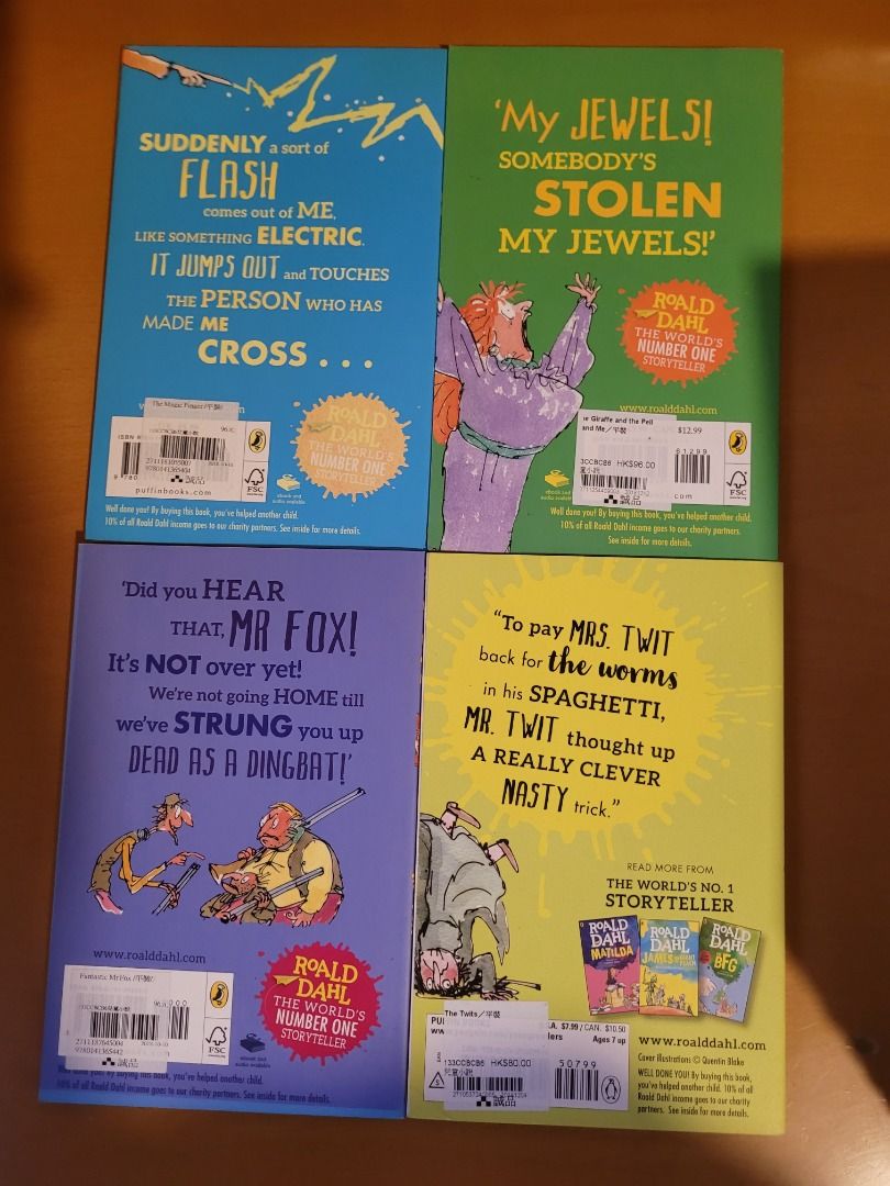 $40/1 Roald Dahl The Magic Finger The Giraffe and the Pelly and Me ...