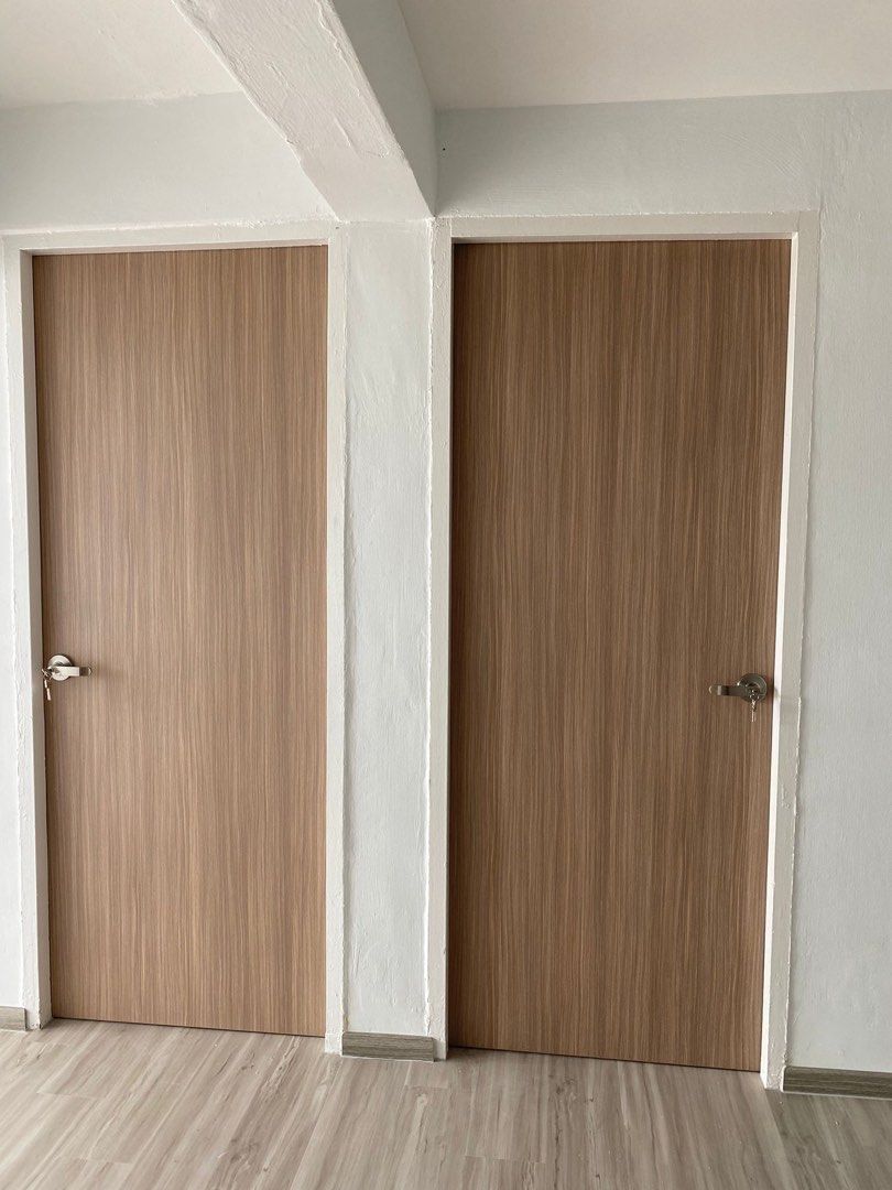 HDB 4 bedroom door bundle, Furniture & Home Living, Security & Locks ...