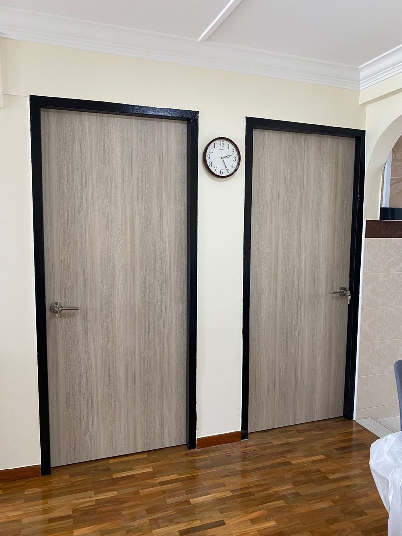 HDB 4 bedroom door bundle, Furniture & Home Living, Security & Locks ...