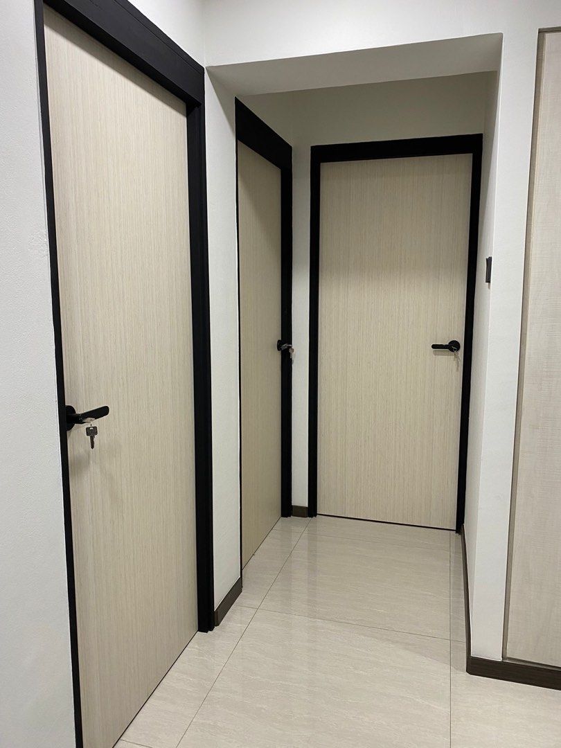 HDB 4 bedroom door bundle, Furniture & Home Living, Security & Locks ...