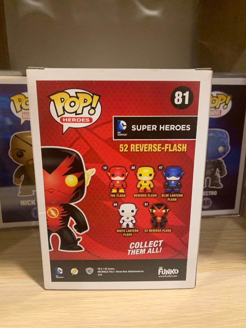52 Reverse Flash Funko Pop, Hobbies & Toys, Memorabilia & Collectibles ...