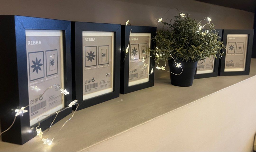 5 Ikea Ribba Photo Frames 15cm x 10cm, Furniture & Home Living, Home ...