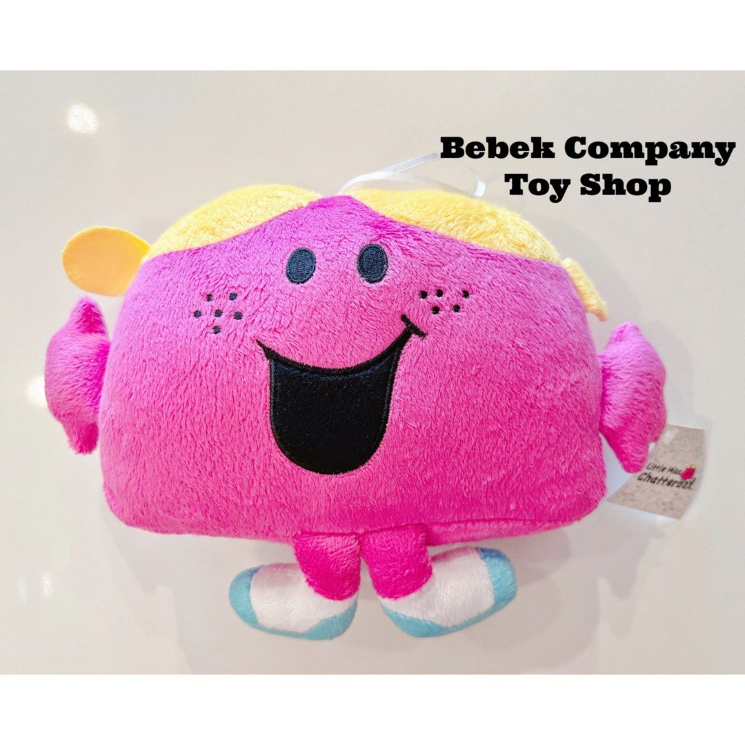 大款 2013 絕版 Mr. Men & Little Miss chatterbox 嘮叨小姐 玩偶 奇先生妙小姐 玩具, 書籍、休閒與玩具 ...