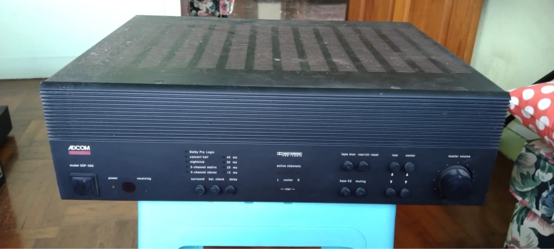 Adcom GSP-560 Surround Processor / Amplifier, Audio, Soundbars ...