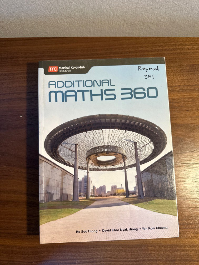 Additional mathematics textbook secondary 3 and 4, Hobbies & Toys ...