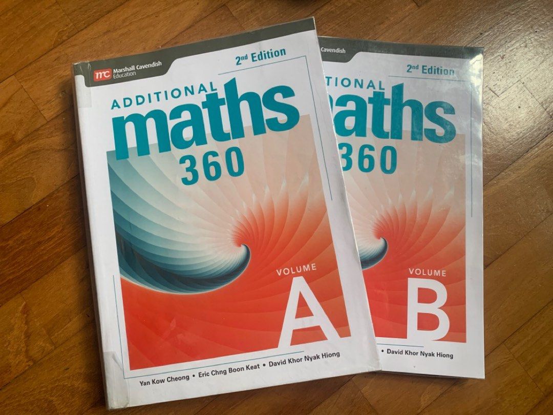Additional Maths Textbook Hobbies And Toys Books And Magazines Textbooks