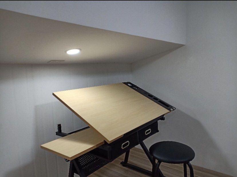 Adjustable drafting/drawing table, Furniture & Home Living, Office ...