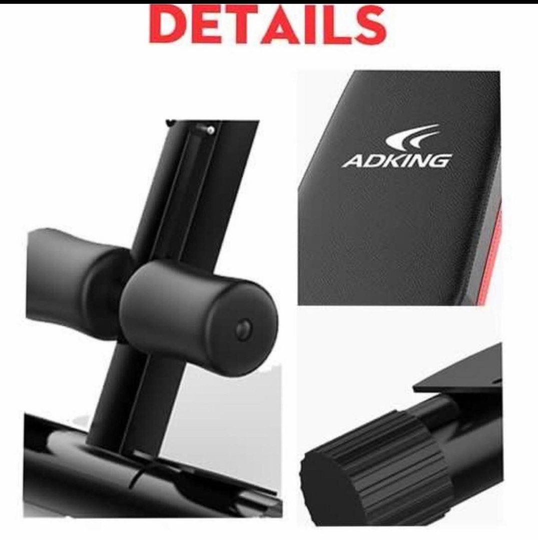 Adking Exercise Bench, Sports Equipment, Exercise & Fitness, Cardio ...