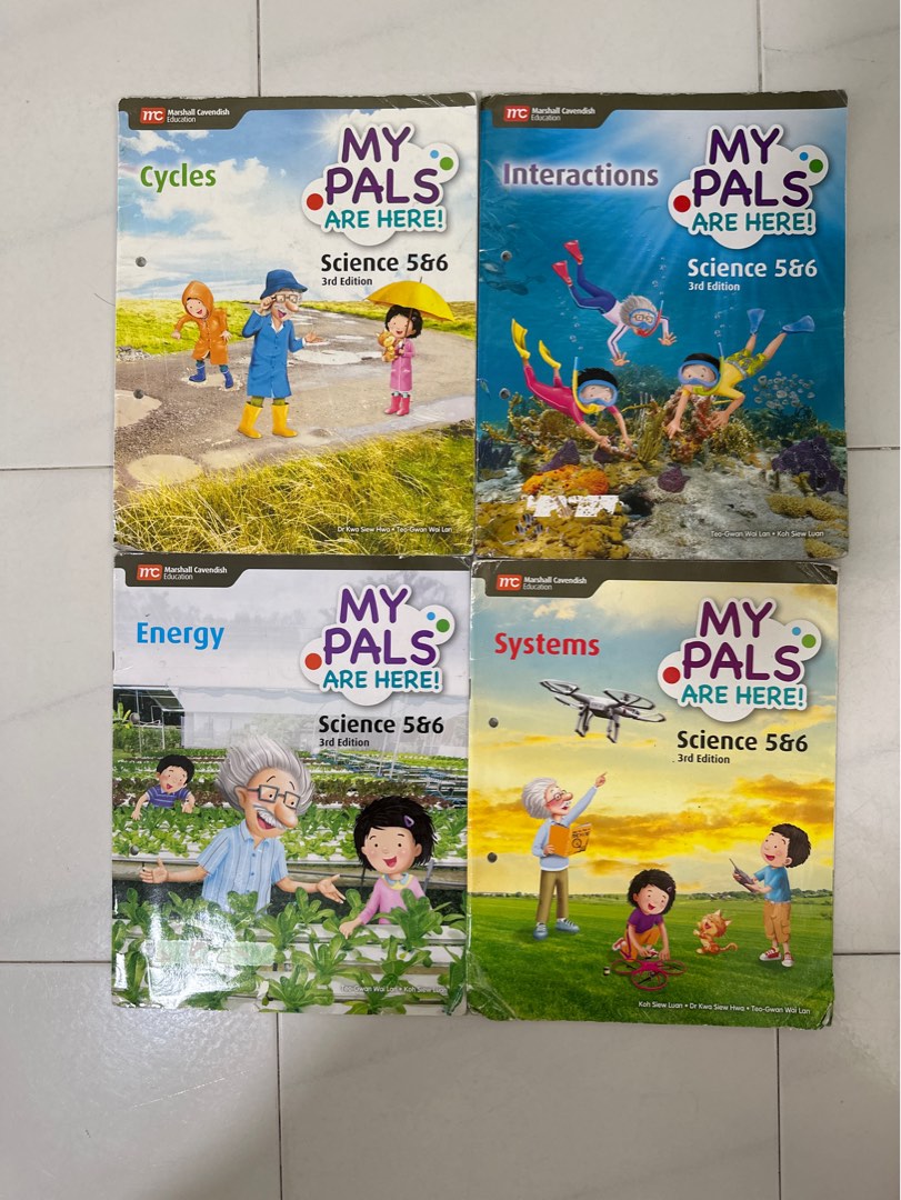 ALL 4 PSLE Primary 5&6 Science Textbooks, Hobbies & Toys, Books ...