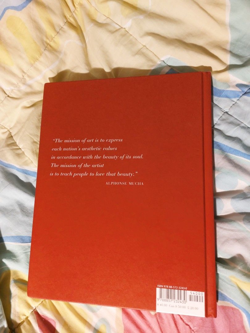 Alphonse Mucha book (ART & biography) Hardcover, Hobbies & Toys, Books ...