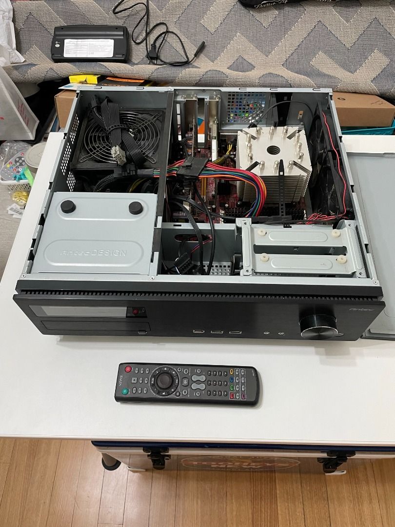 Antec Fusion Remote Black case - HTPC Home Theatre PC - with remote ...