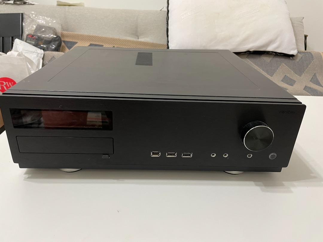 Antec Fusion Remote Black case - HTPC Home Theatre PC - with remote ...