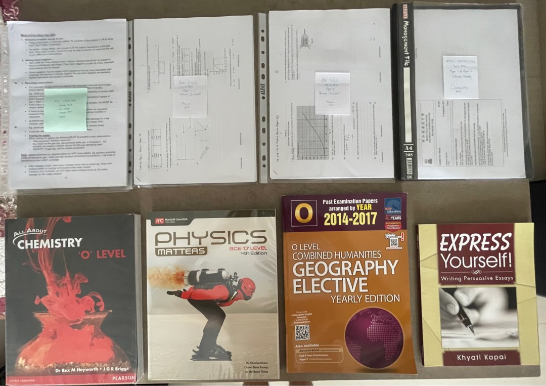 Assorted O'level Textbooks, Hobbies & Toys, Books & Magazines ...